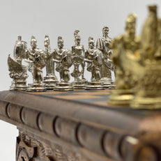 Puzzle Chess Set & Hidden Compartment Personalized Chess Set – AsyaWoodArt