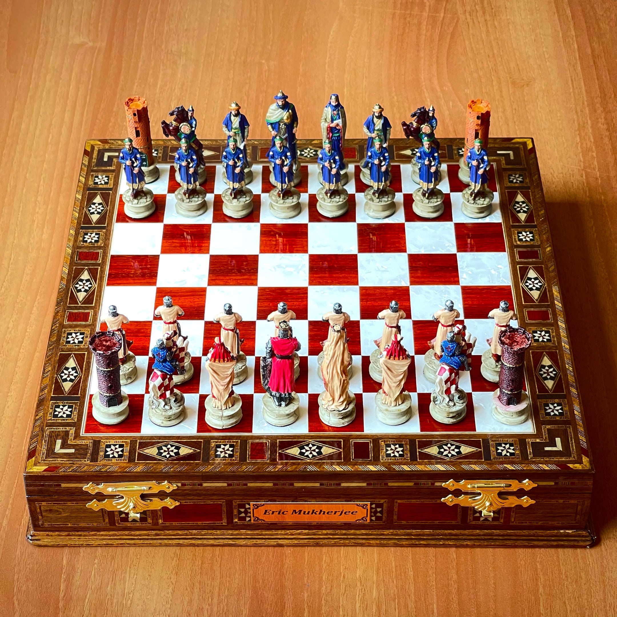 Luxury Handmade Wooden Chess Sets and Backgammon Set – AsyaWoodArt